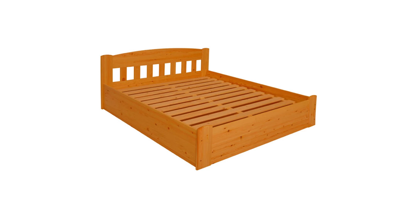 A Matrackuckónál a SÁRA ágyneműtartós fenyő ágyváz rácsos fejvéggel ...